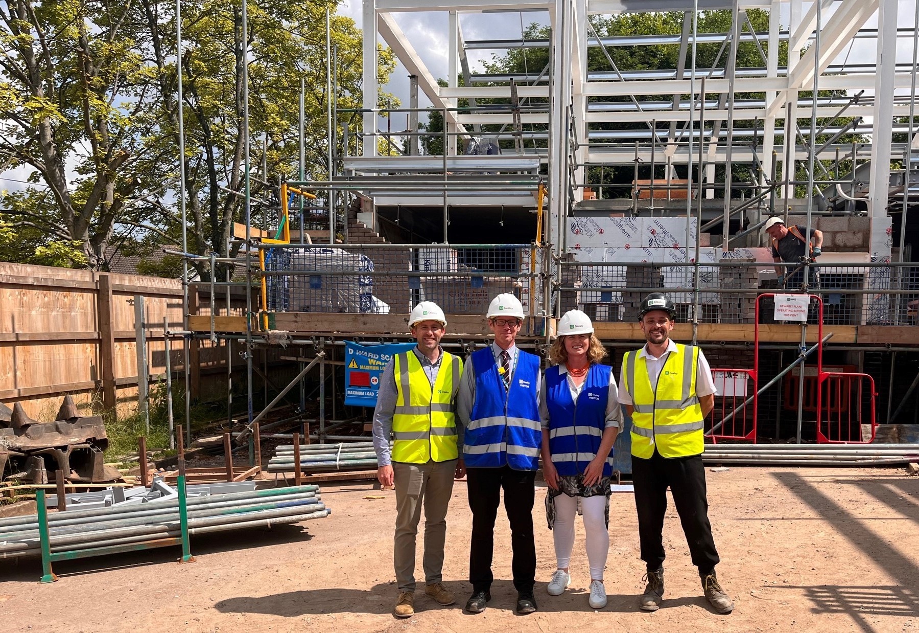 Halfway through the construction of a healthcare facility - SWFT ...